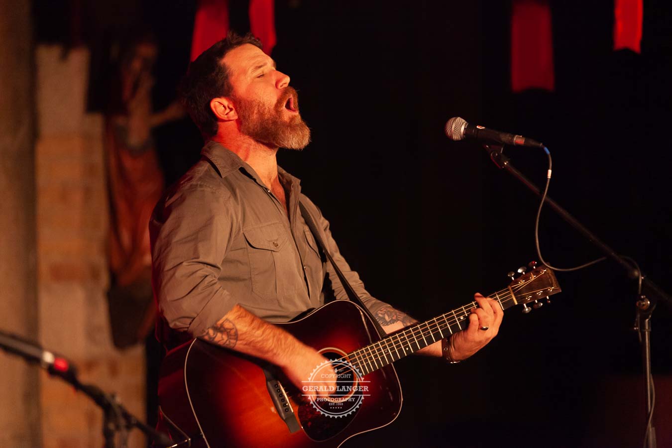 Chuck Ragan: St. Johanniskirche Würzburg 2018 (Photos)