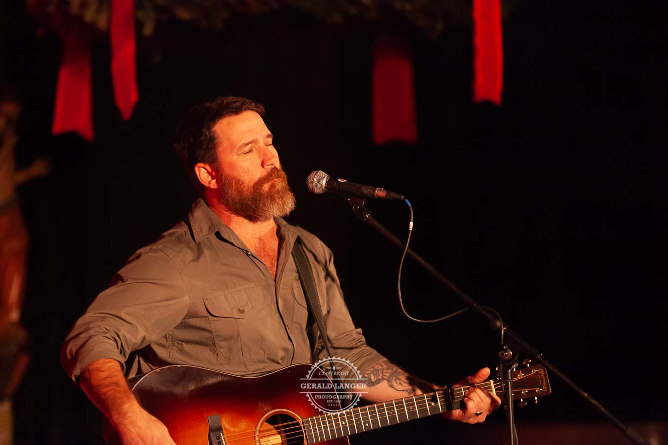 Chuck Ragan: St. Johanniskirche Würzburg 2018 (Photos)