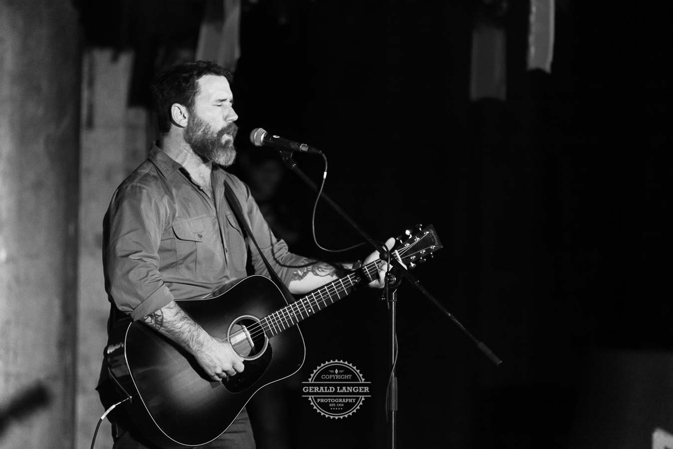 Chuck Ragan: St. Johanniskirche Würzburg 2018 (Photos)