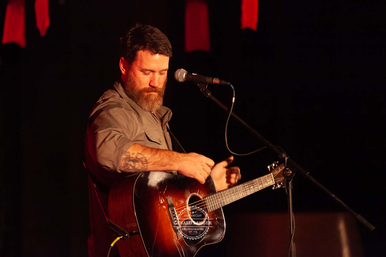 Chuck Ragan: St. Johanniskirche Würzburg 2018 (Photos)