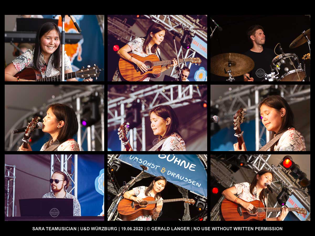 Sara Teamusician: Umsonst & Draussen Würzburg 2022 (Photos)