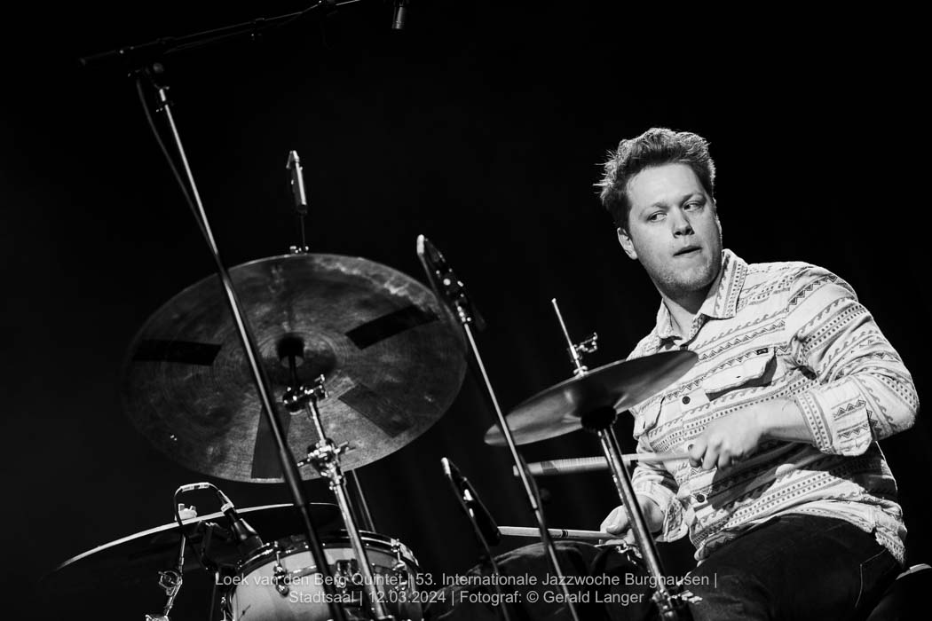Loek van den Berg Quintet: Jazzwoche Burghausen 2024 (Konzertfotos)