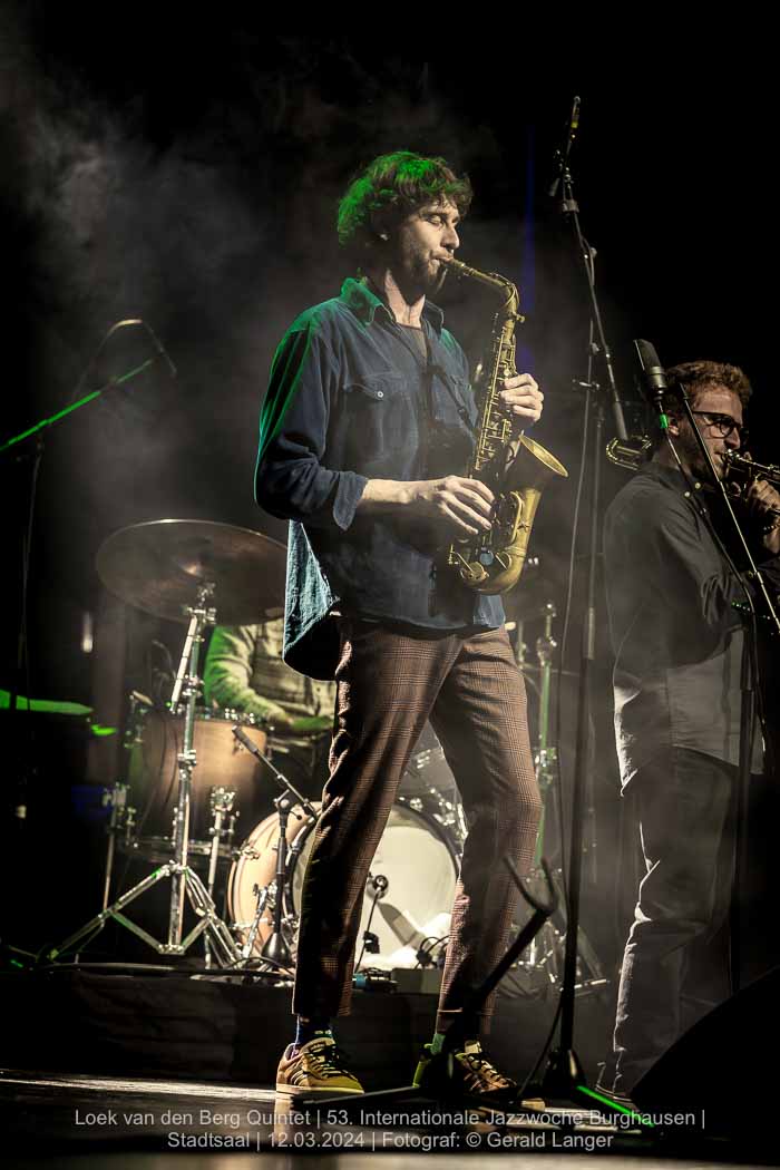 Loek van den Berg Quintet: Jazzwoche Burghausen 2024 (Konzertfotos)