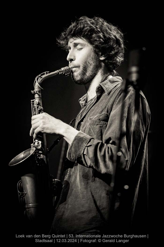 Loek van den Berg Quintet: Jazzwoche Burghausen 2024 (Konzertfotos)