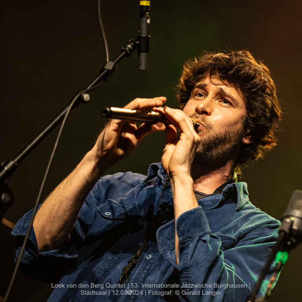 Loek van den Berg Quintet: Jazzwoche Burghausen 2024 (Konzertfotos)