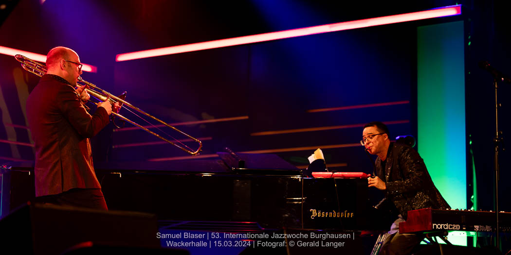 Samuel Blaser: Jazzwoche Burghausen 2024 (Konzertfotos)