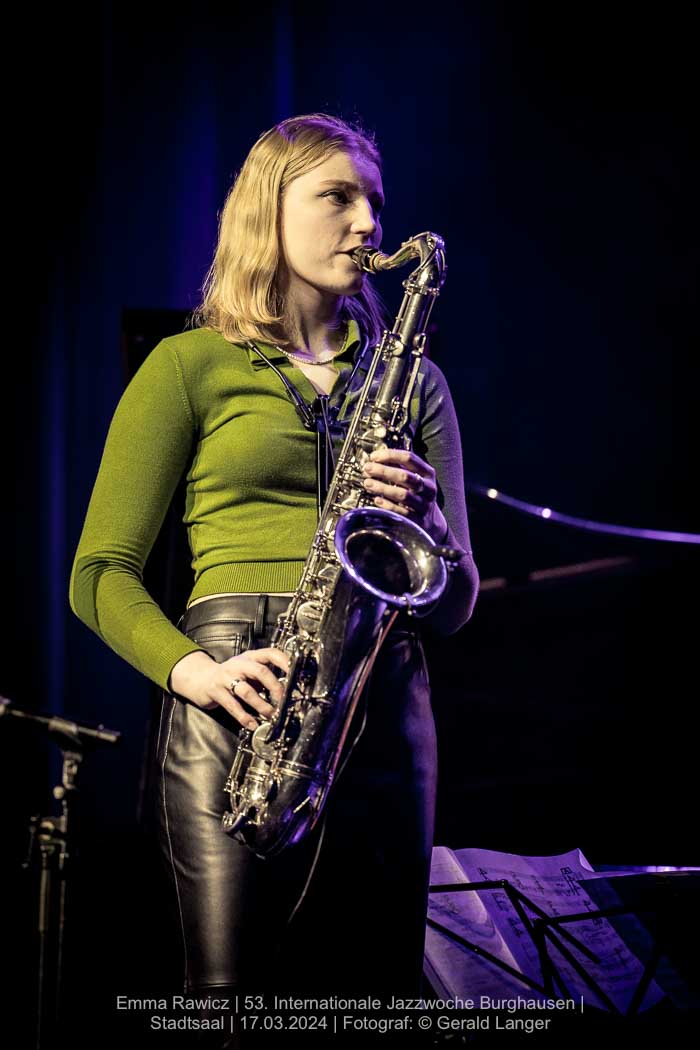 Emma Rawicz: Jazzwoche Burghausen 2024 (Fotos)