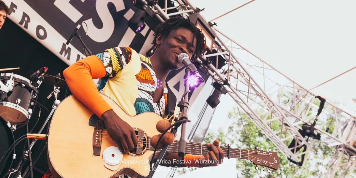 Melchi Vepouyoum: Africa Festival Würzburg 2024 | Fotos